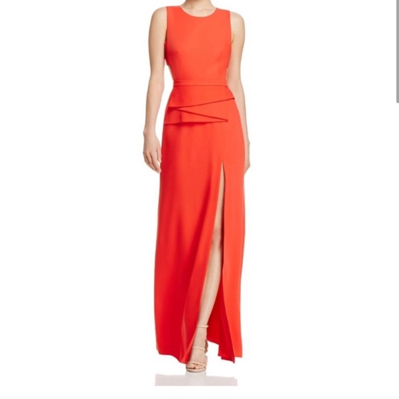BCBGMaxAzria | Dresses | Bcbg Long Red Dress | Poshmark